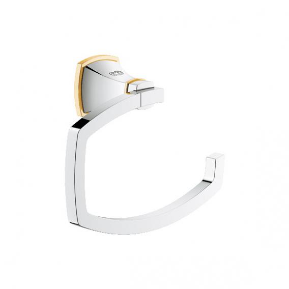 Grohe Grandera toilet roll holder chrome/gold Hong Kong & Singapore | EuroHomeDirect
