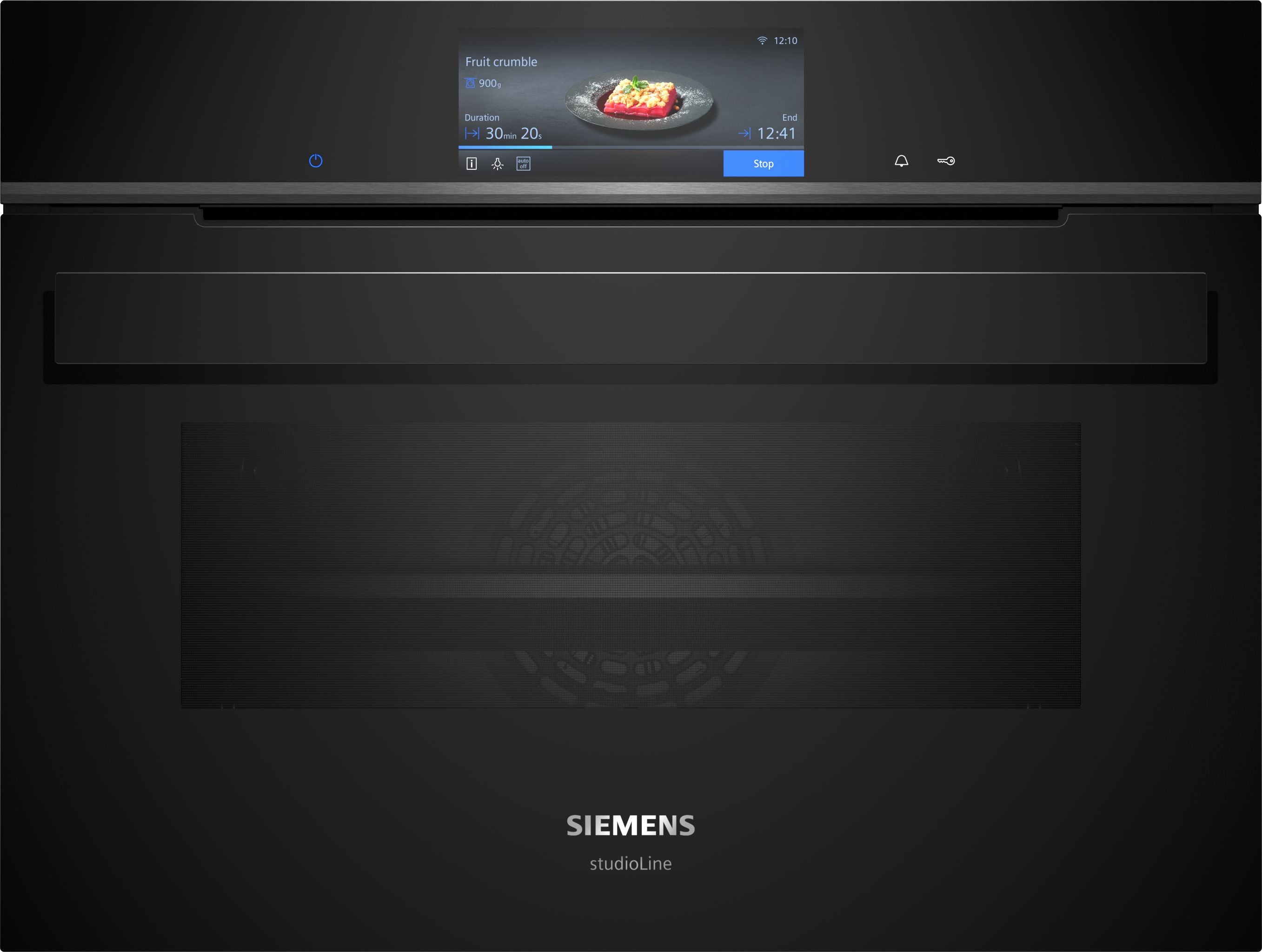 Siemens - iQ700 Built-in compact oven with steam function 60 x 45 cm B ...