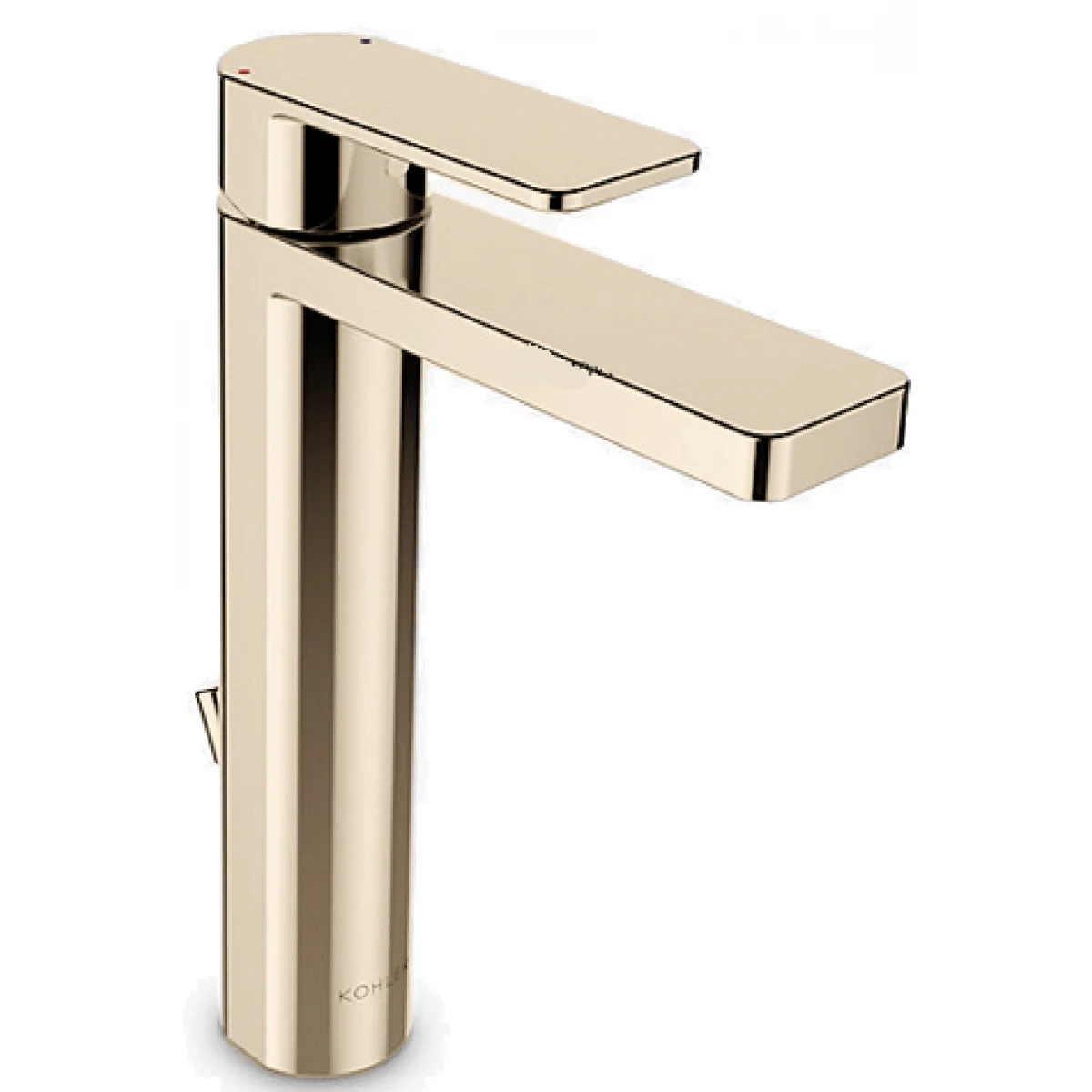 Kohler K-23475T-4-AF Parallel™ Tall Single Control Lavatory Faucet (Fr ...