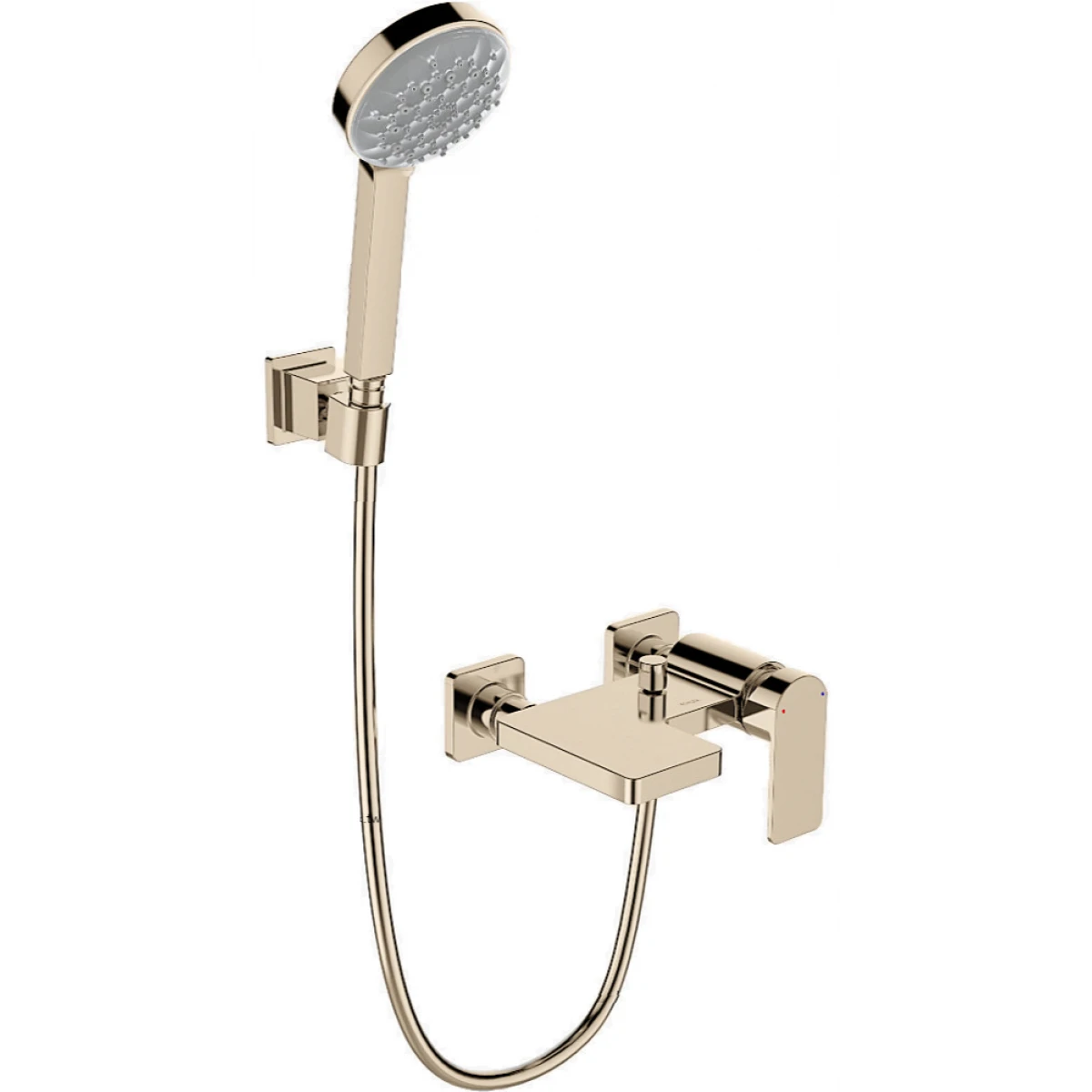 Kohler K-23494T-4-AF Parallel™ Exposed Wall-mount Bath and Shower Fauc ...