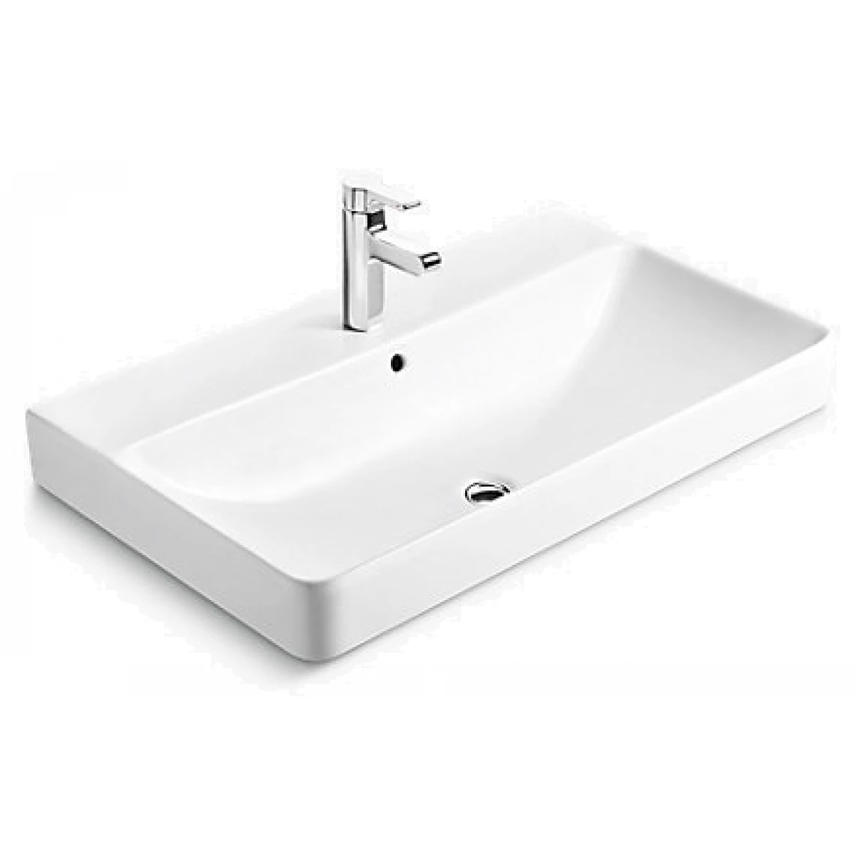 Kohler K-2749T-1-0 Forefront Vanity Lavatory with Single Faucet Hole ...