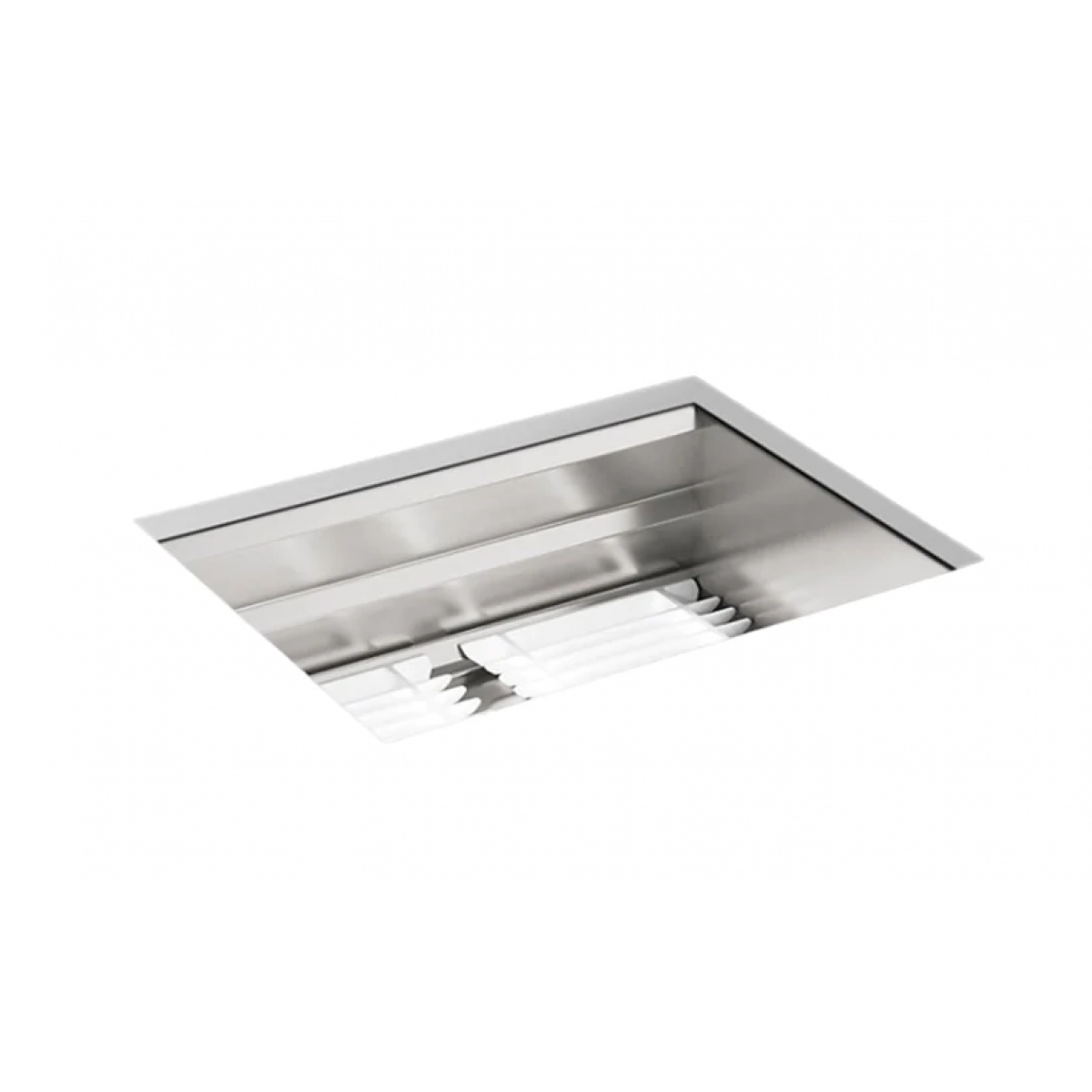 Kohler K-23651T-NJ-NA Prolific Single Sink Undermount Zinc Basin Hong ...