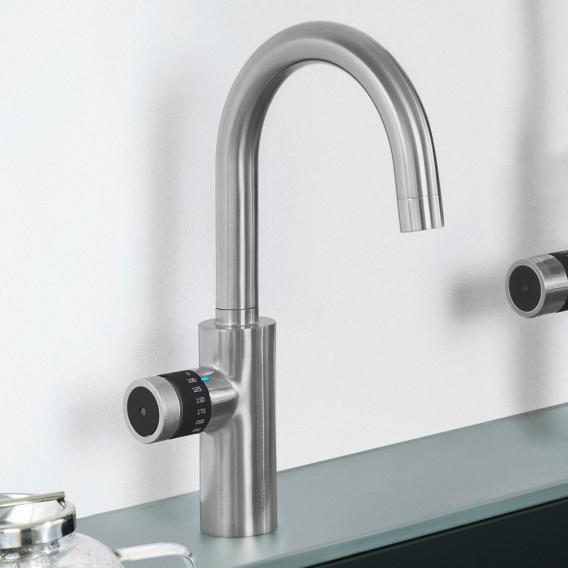 Blanco Evol Mono single-lever kitchen mixer tap, with hot water and fi ...