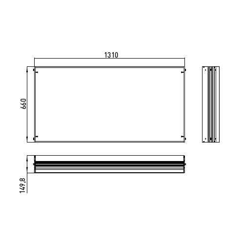 Emco Prestige installation frame for illuminated mirror Hong Kong & Singapore | EuroHomeDirect