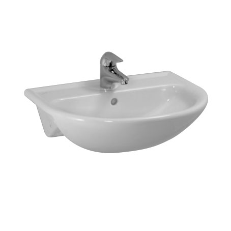 LAUFEN Pro B semi-recessed basin white Hong Kong & Singapore ...