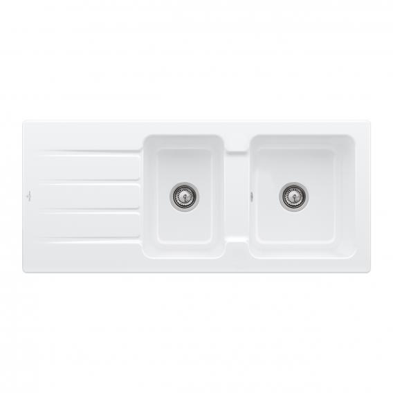 Villeroy & Boch Architectura 80 kitchen sink with half bowl and draine ...