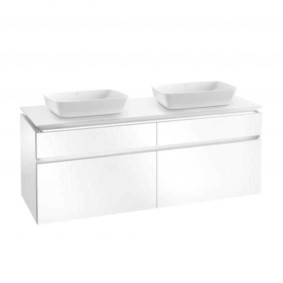 Villeroy & Boch Artis countertop washbasins with Legato vanity unit wi ...