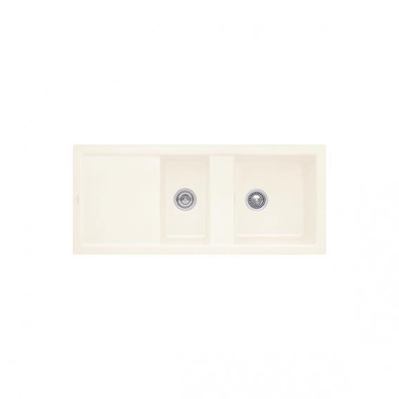 Villeroy & Boch Subway 80 kitchen sink with half bowl and drainer, rev ...
